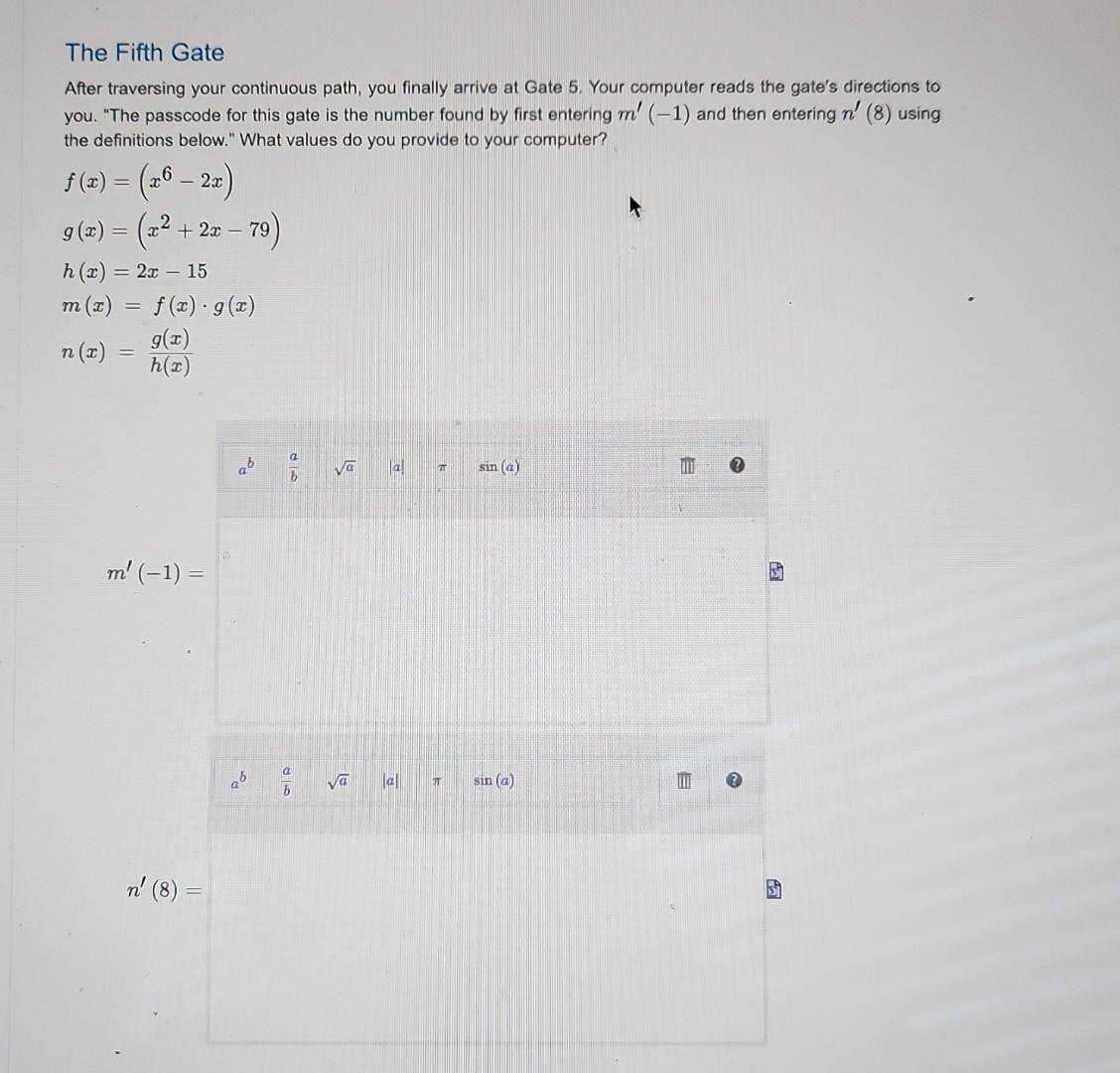Solved After traversing your continuous path, you finally | Chegg.com