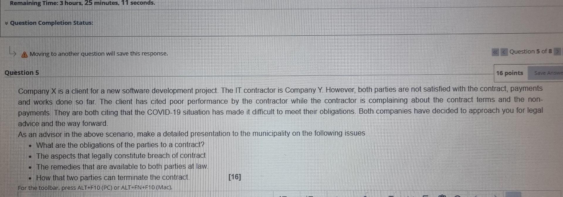 Solved Remaining Time: 3 hours, 25 minutes, 11 seconds. | Chegg.com