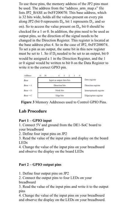Solved I want you to tell how to connect the DE1-Soc board | Chegg.com