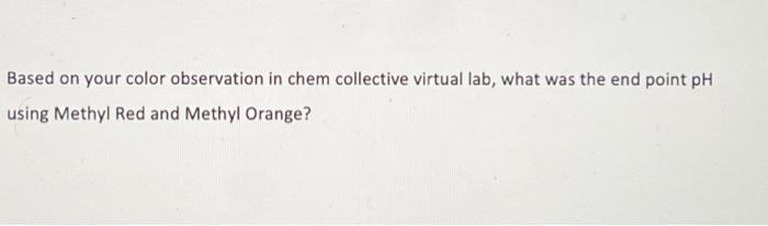 Solved Based on your color observation in chem collective | Chegg.com