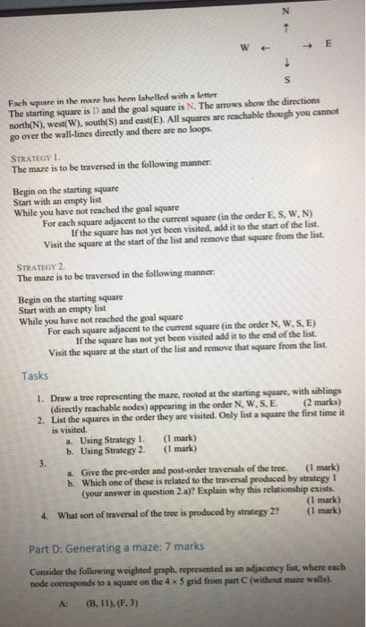 Solved Part A: 6 marks The following is a sequence that | Chegg.com