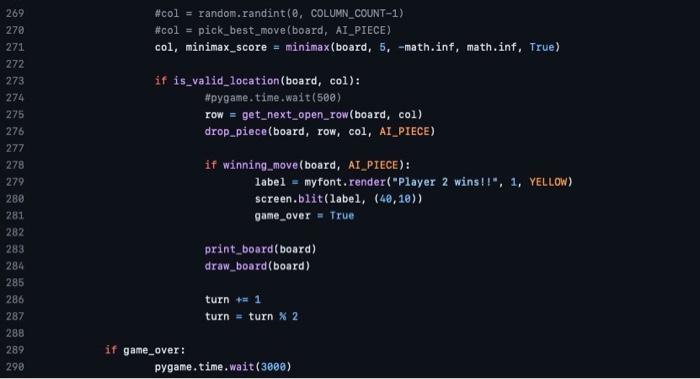 Solved myfont = pygame, font. Sys Font ("monospace", 75) | Chegg.com