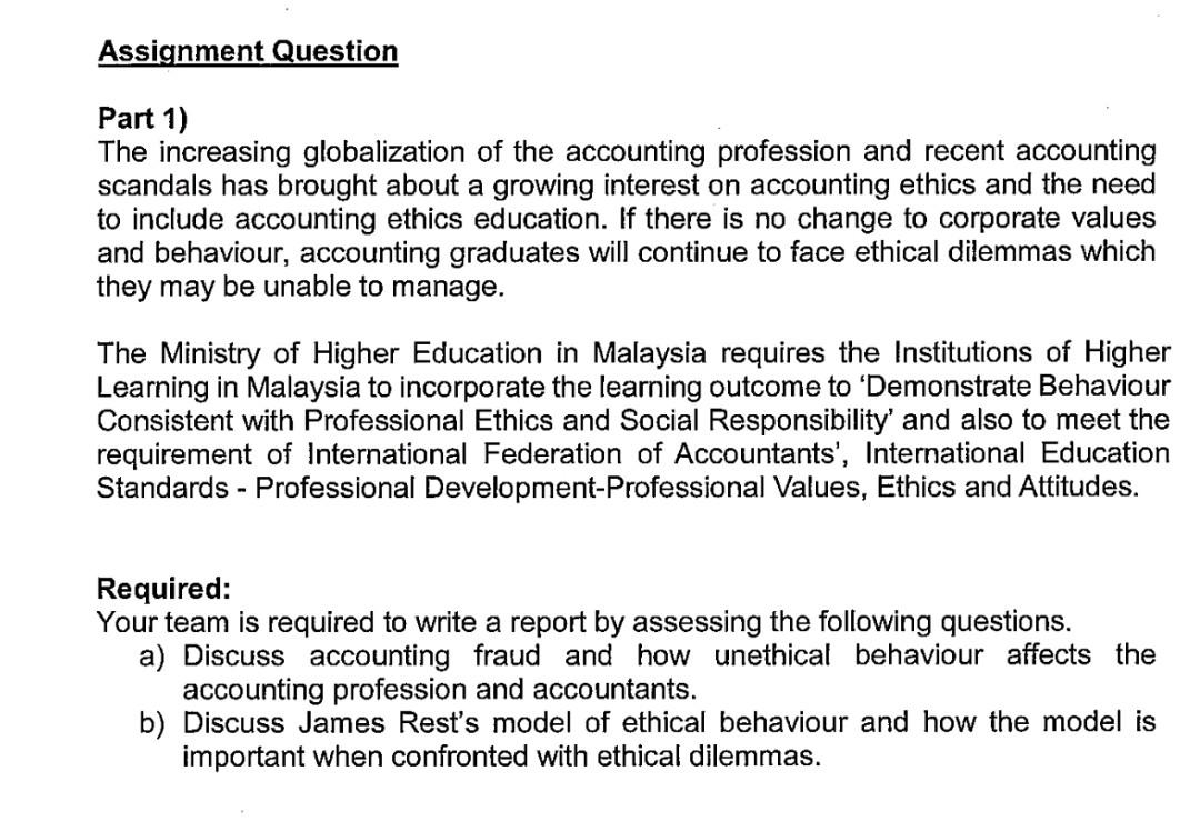 Solved Assignment Question Part 1) The increasing | Chegg.com Solved Assignment Question Part 1) The increasing | Chegg.com