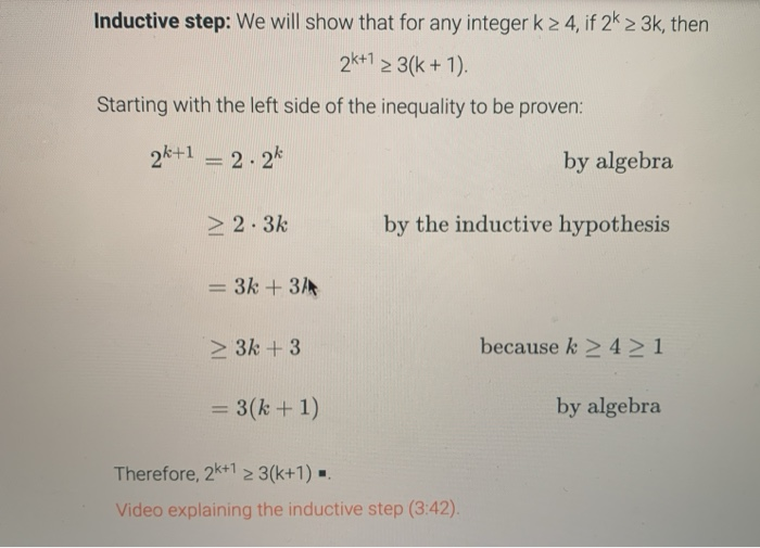 Solved (d) Prove that for any non-negative integer n 2 3,3" | Chegg.com