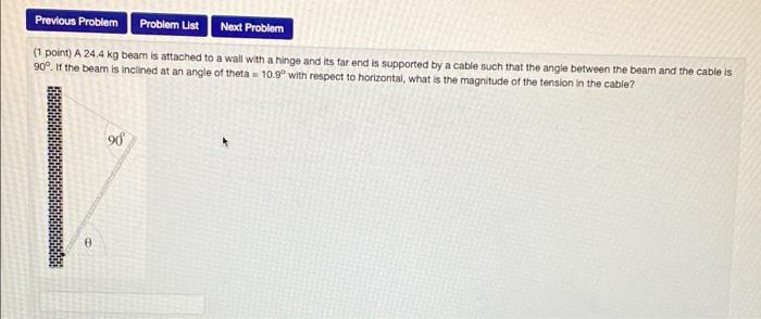 Solved Previous Problem Problem Ust Next Problem (1 point) A | Chegg.com