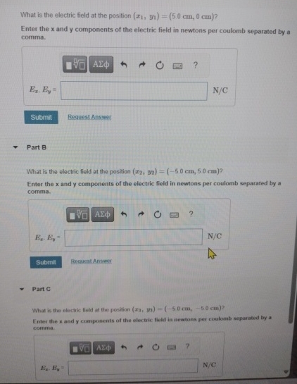Solved At +12nC charge is located at ththe originPart AWhat | Chegg.com