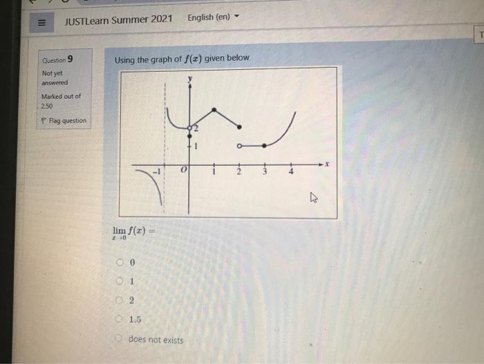 Solved JUSTLearn Summer 2021 English (en) - Quesson 9 Using | Chegg.com Solved JUSTLearn Summer 2021 English (en) - Quesson 9 Using | Chegg.com