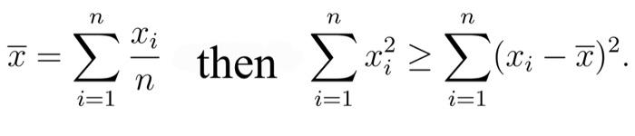 Solved Consider the following real sequence Xi, i in N. | Chegg.com