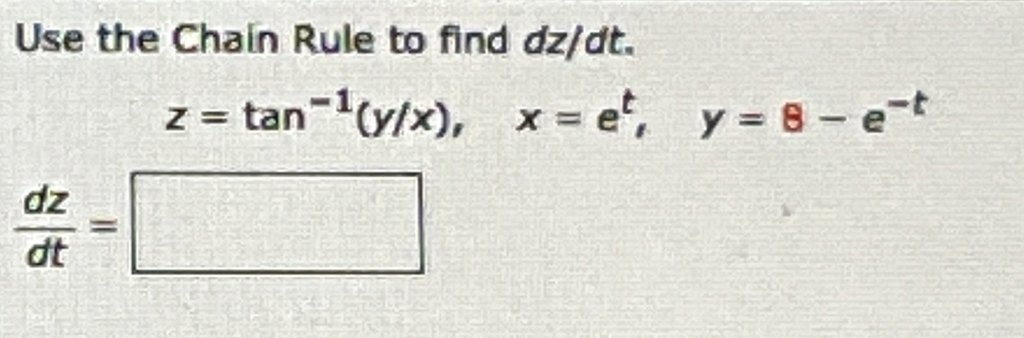 Use the Chain Rule to find | Chegg.com