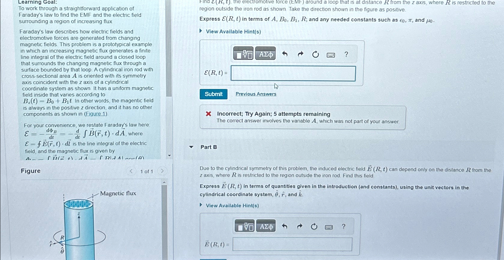 Solved Learning Goal:To work through a straightforward | Chegg.com