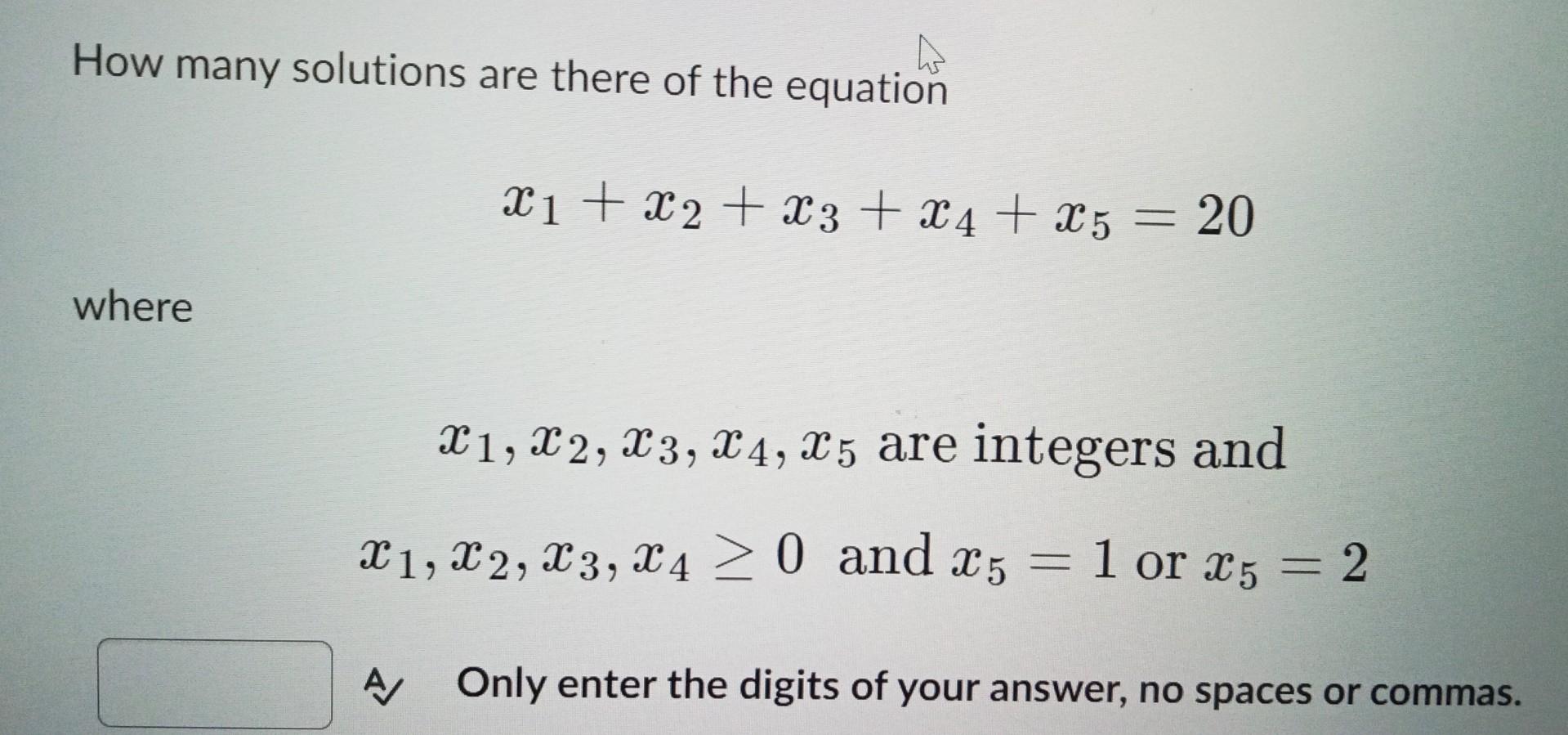 Solved How many solutions are there of the equation | Chegg.com