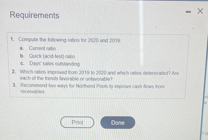 Solved Data tableRequirements 1. Compute the following | Chegg.com