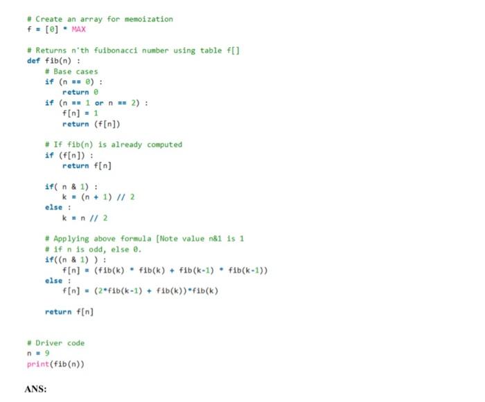 Solved Q17: The below code shows the recursive squaring of | Chegg.com