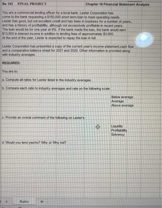 Solved Chapter 18 Financial Statements AnalysisAnd please | Chegg.com