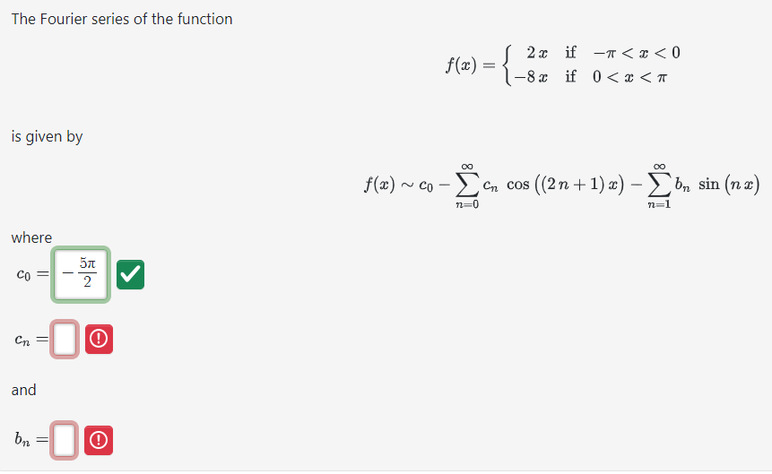 Solved I've been working on this question for a long time | Chegg.com