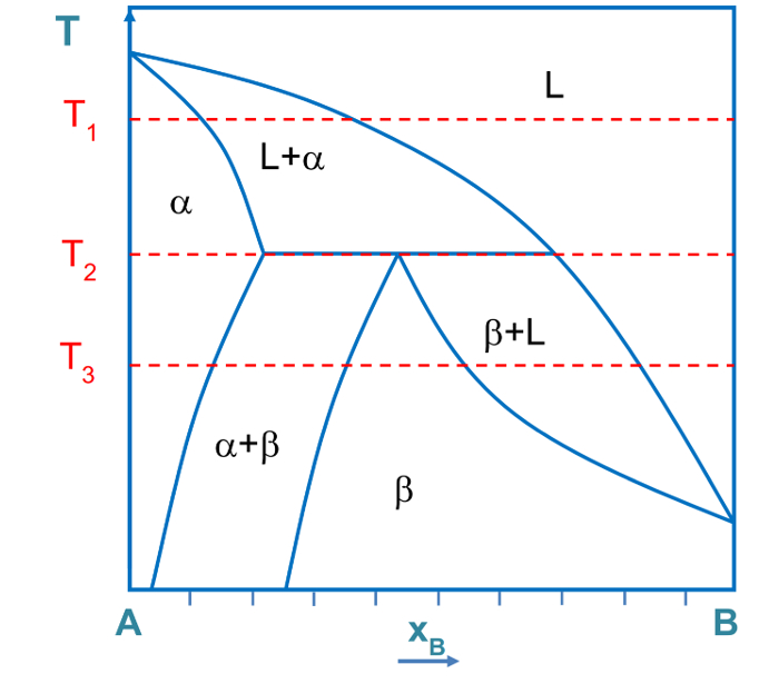 Solved Draw gibbs energy curve of all phases as function of | Chegg.com