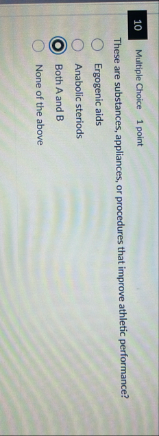 Solved 10Multiple Choice 1 ﻿pointThese are substances, | Chegg.com