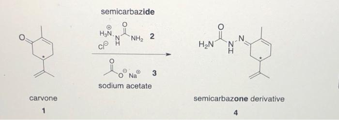 Solved draw the reaction scheme of carvone, semicarbazide | Chegg.com