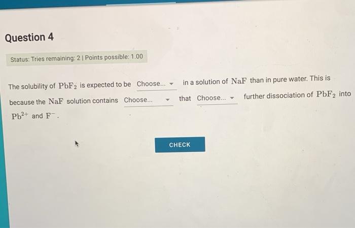 Solved Question 4 Status: Tries remaining: 21 Points | Chegg.com