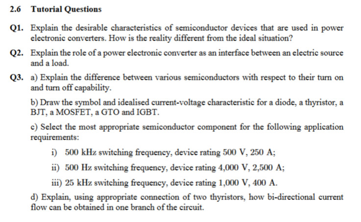 Solved Q1. ﻿Explain the desirable characteristics of | Chegg.com