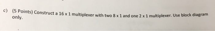 Solved Eel 3702c Digital Logic Design Problem 4