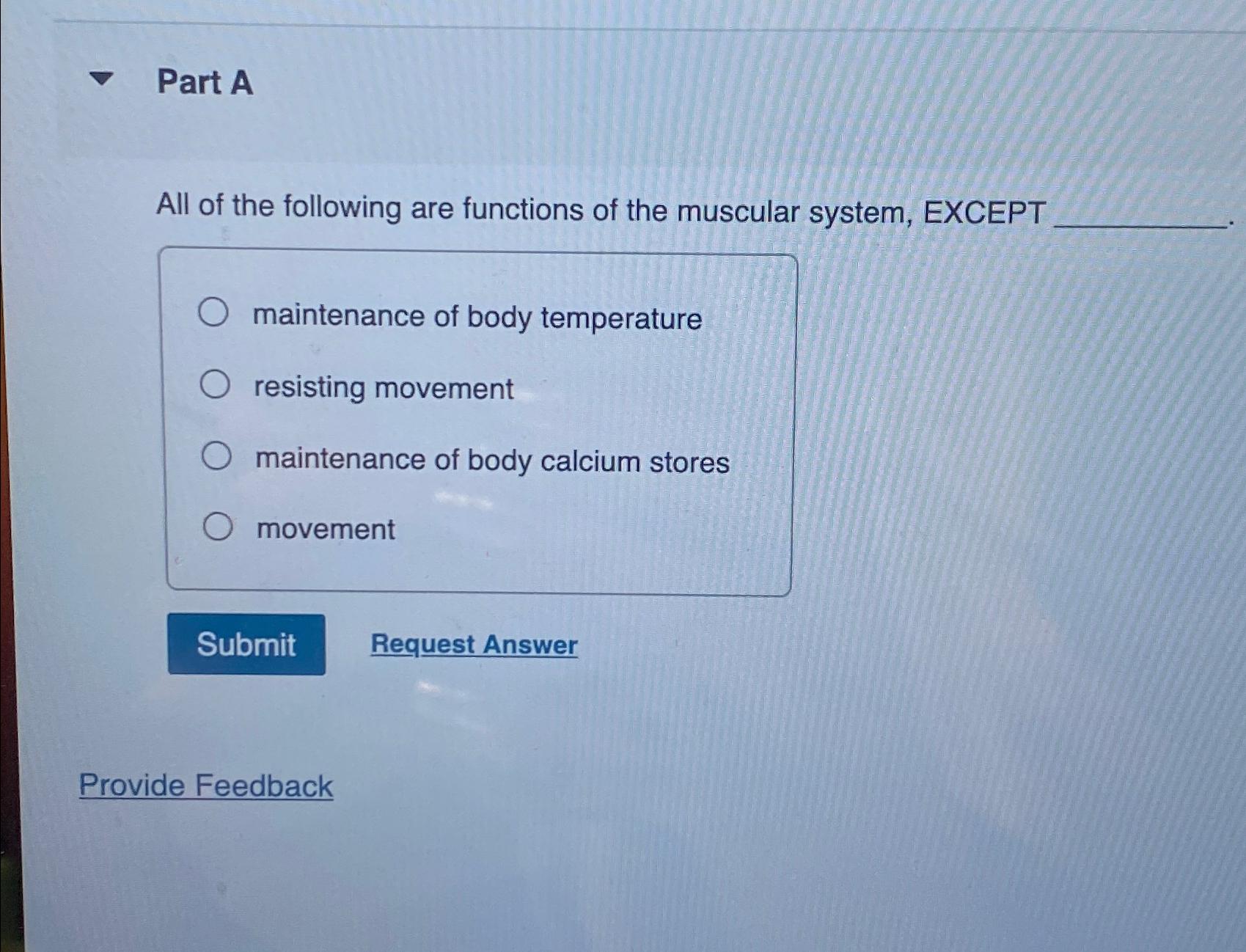 Solved Part AAll of the following are functions of the | Chegg.com