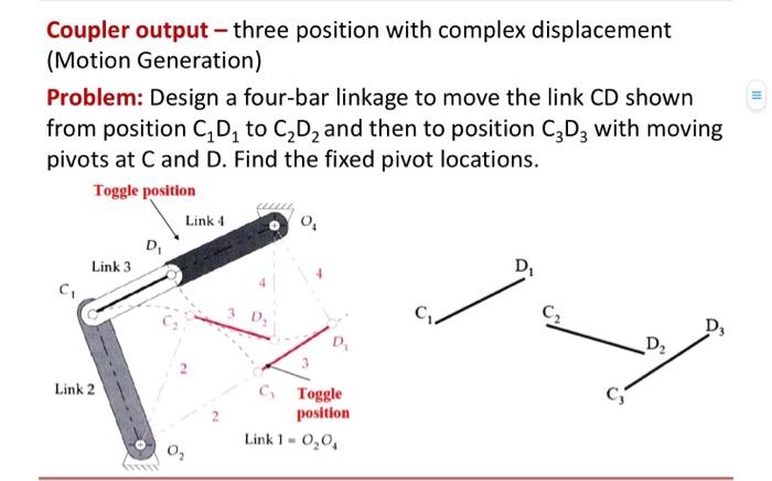III Coupler output - three position with complex | Chegg.com