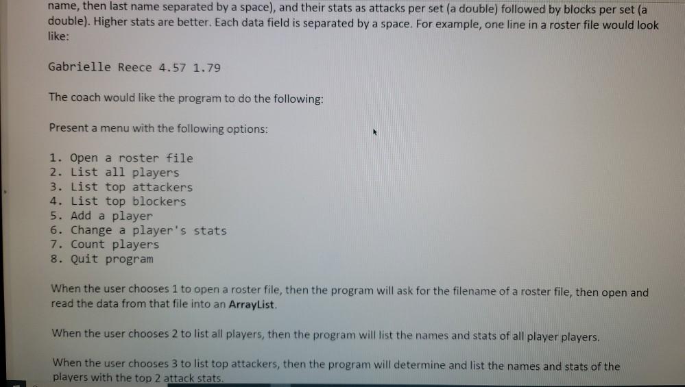 Solved Cse110 Principles Of Programming Assignment 08 100