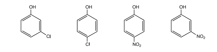 Solved Which phenol has the lowest pKa? Briefly explain your | Chegg.com