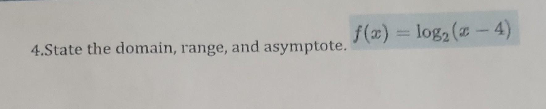 Solved 3. Match the Logarithmic Function with it's graph a. | Chegg.com