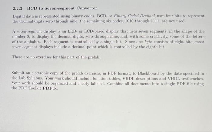 1 Introduction The objective of this lab is to | Chegg.com