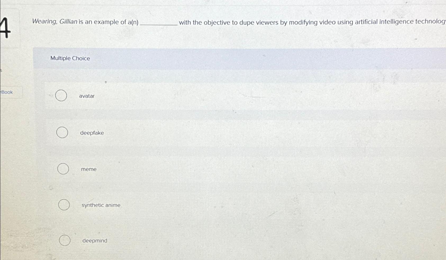 Solved Wearing, Gillian is an example of a(n)with the | Chegg.com