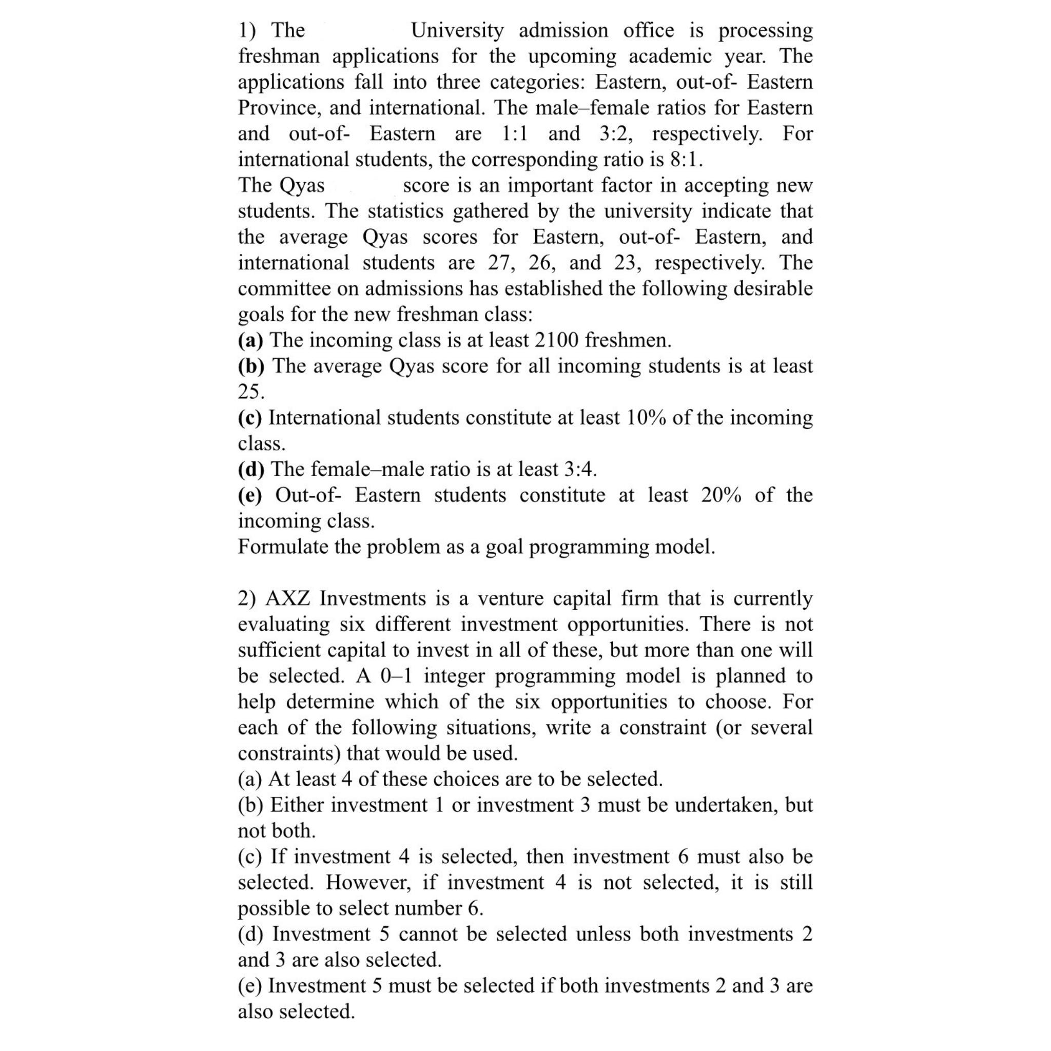 Solved Please solve Q1 ﻿and Q2 ﻿seperatly | Chegg.com