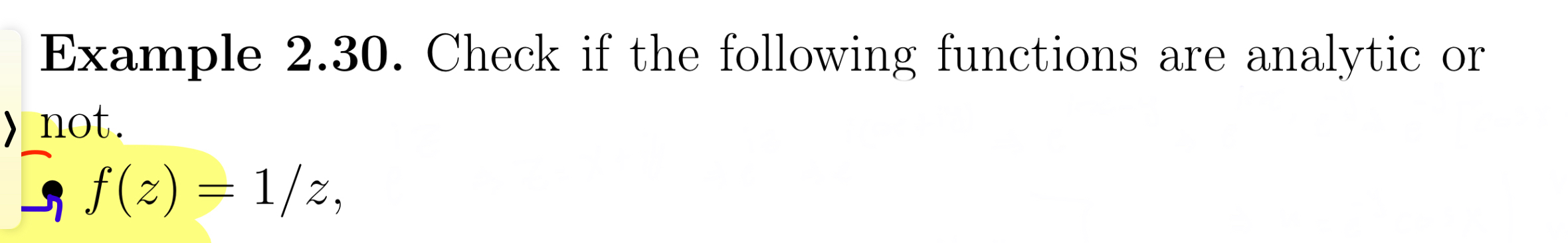 Solved Example 2.30. ﻿Check if the following functions are | Chegg.com