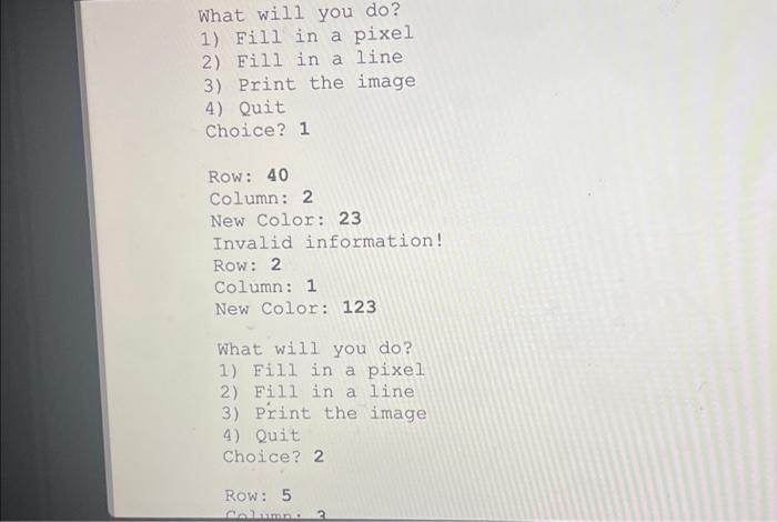Solved Assignment 5B: Art Program. We're going to build | Chegg.com