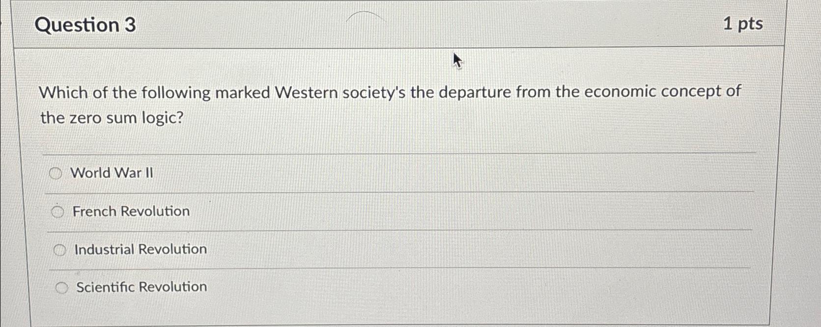Solved Question 31 ﻿ptsWhich of the following marked Western | Chegg.com