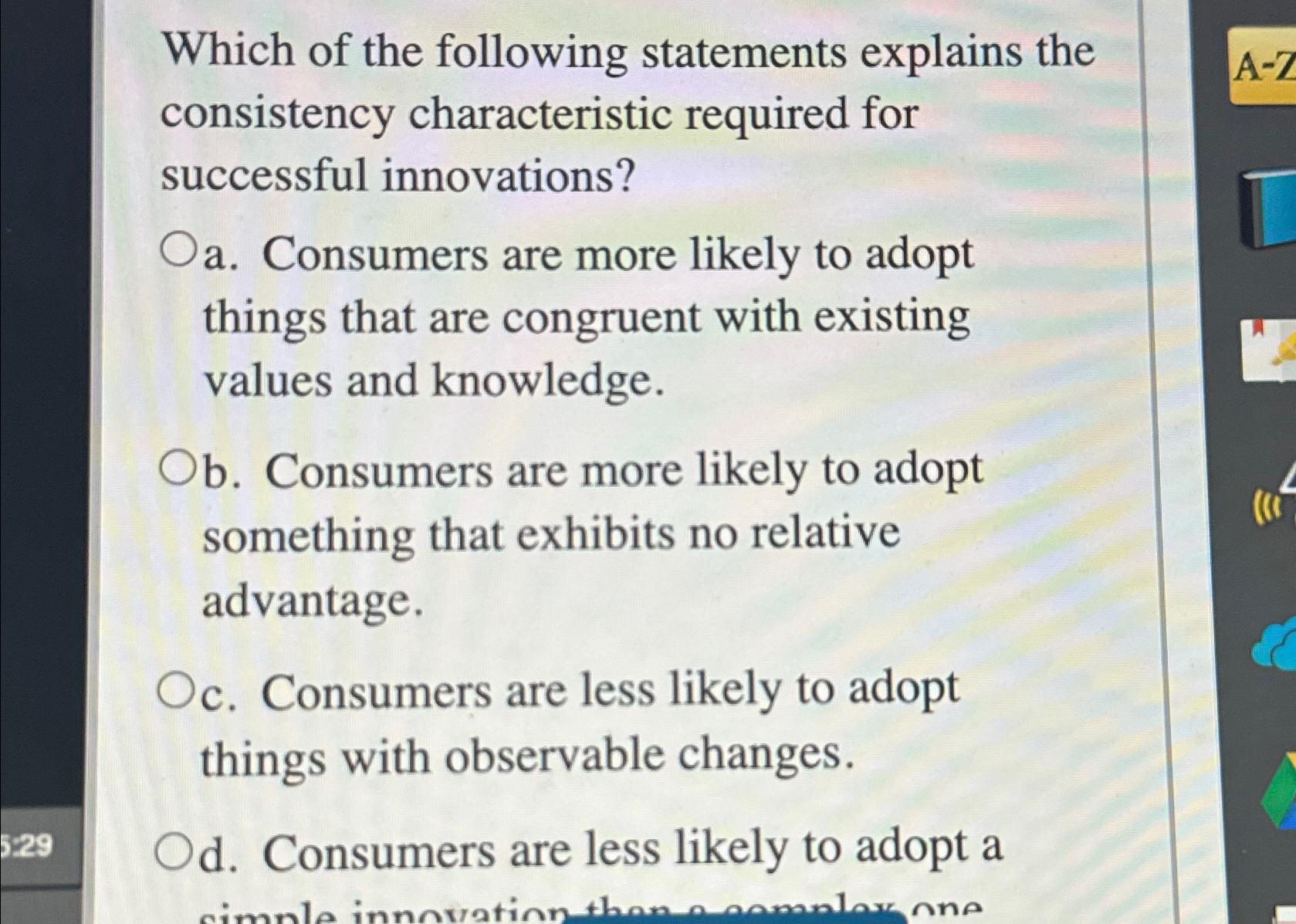 Solved Which of the following statements explains the | Chegg.com