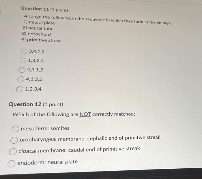 Solved Arrange the following in the sequence in which they | Chegg.com