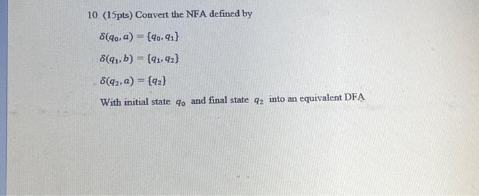 Solved 4. (10pts) Give a simple description of the language | Chegg.com