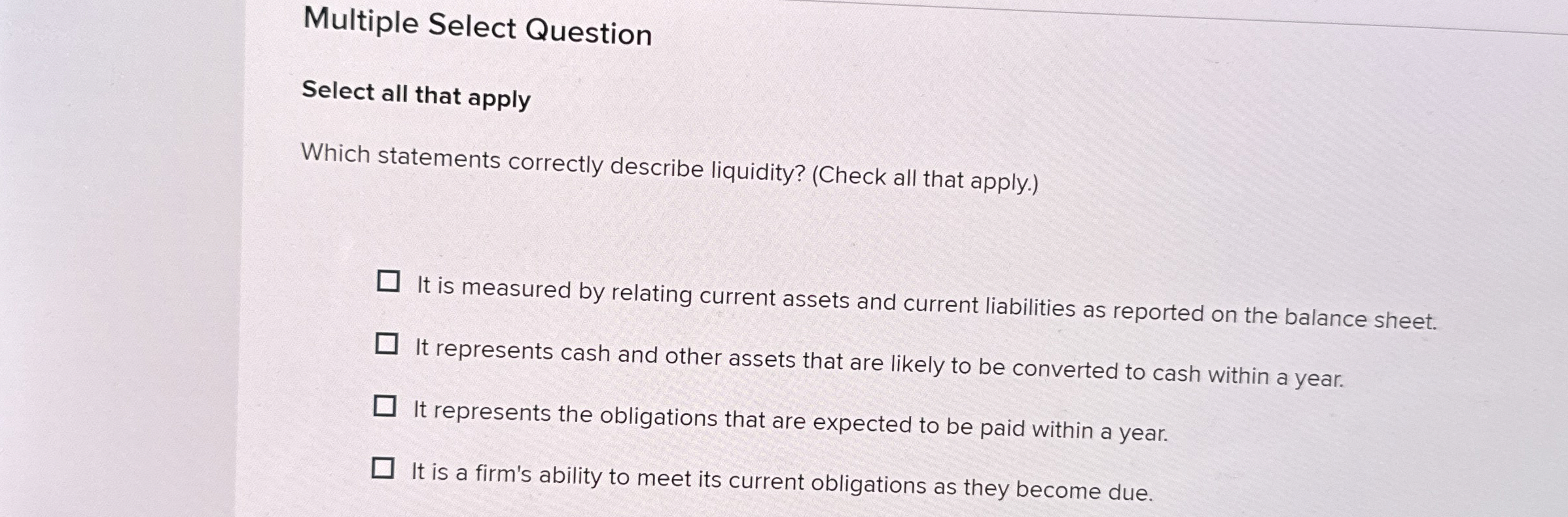 Solved Multiple Select QuestionSelect all that applyWhich | Chegg.com