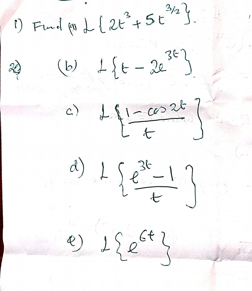 Solved Find and | Chegg.com