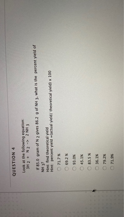 Solved QUESTION 3 How many grams O2 needed to react | Chegg.com