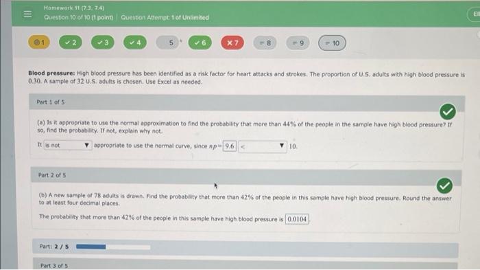 Solved Homework 117 3 7 4 Question 10 Of 10 1 Point