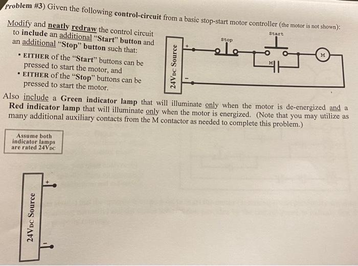 Solved Start Stop اما M problem #3) Given the following | Chegg.com