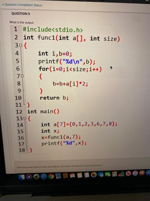 Solved BO Question Completion Status: QUESTIONS 5 What is | Chegg.com