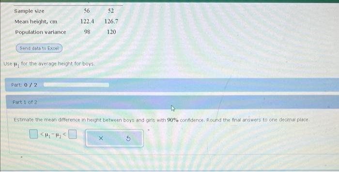 Solved Ust H1 toe the aresesen height tor boytUse μ1 for the | Chegg.com