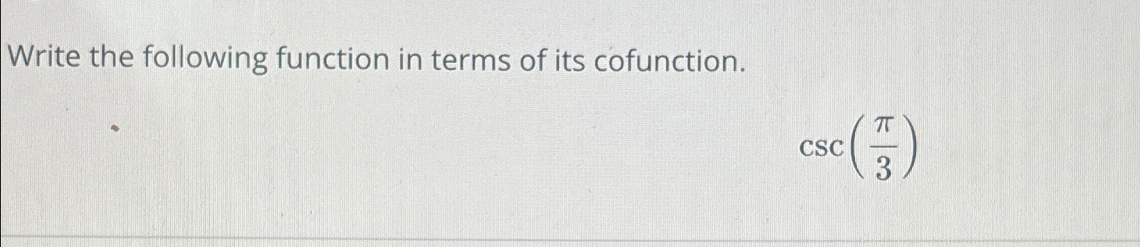 Solved Write the following function in terms of its | Chegg.com