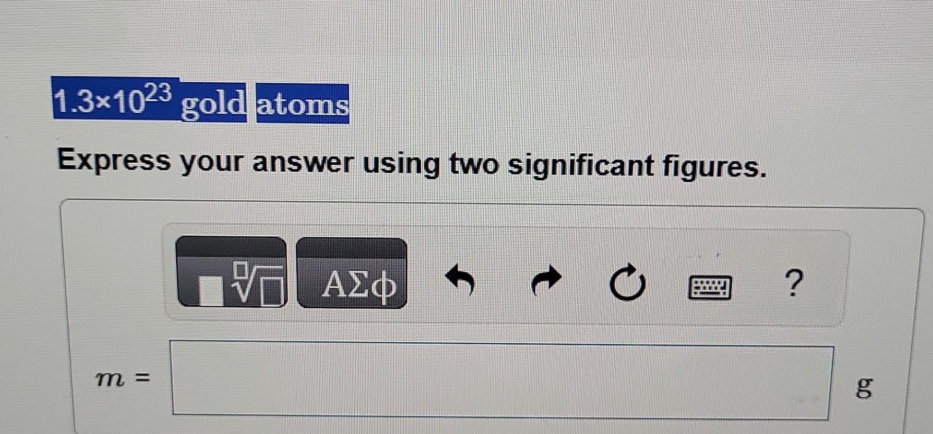 Solved Express your answer using two significant figures. | Chegg.com