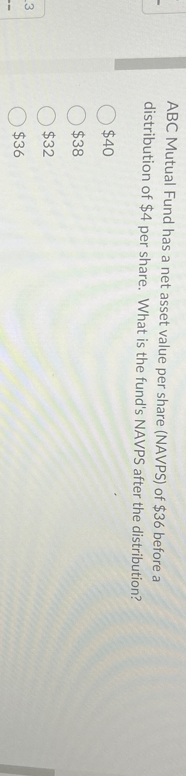Solved ABC Mutual Fund has a net asset value per share | Chegg.com