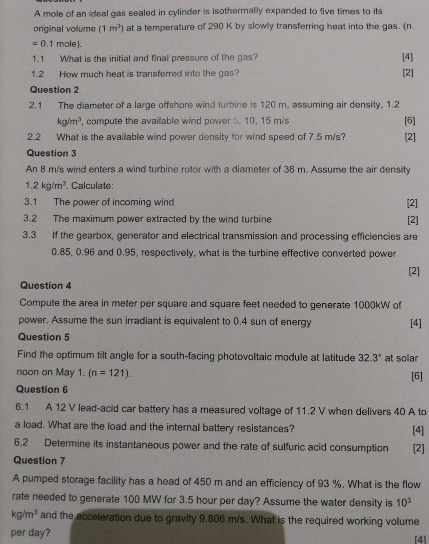 Solved A mole of an ideal gas sealed in cylinder is | Chegg.com